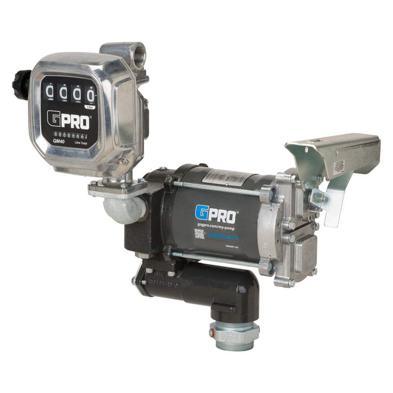 GPI Fuel Transfer Pump with Flow Meter 132LPM 115V | Aircraft Spruce