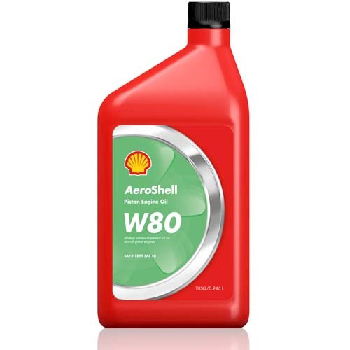 Aeroshell Aviation Oil W80 | Aircraft Spruce