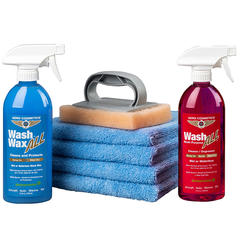 Aero Wash Wax All Starter Kit | Aircraft Spruce