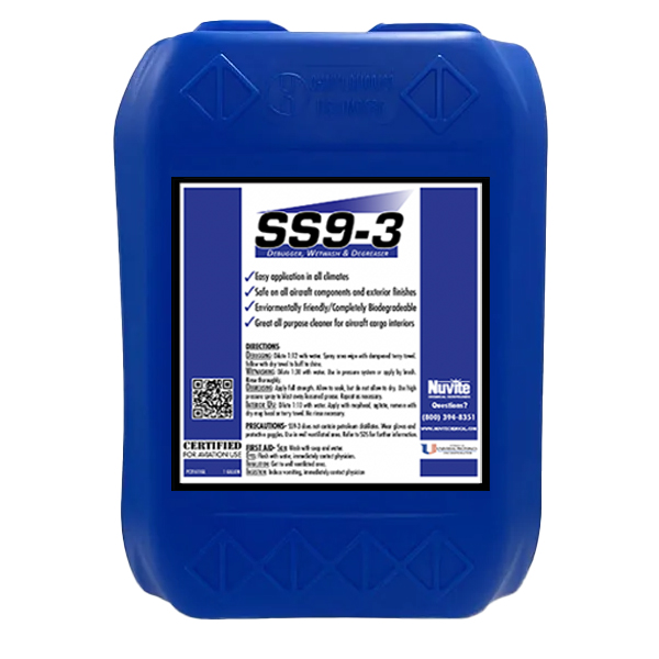Nuvite SS9-3 Cleaner 5 Gallon Pail | Aircraft Spruce