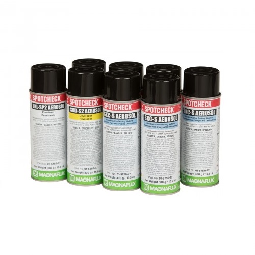 Magnaflux Spotcheck Ndt (Non-Destructive Testing) Kit - 8 Can ...