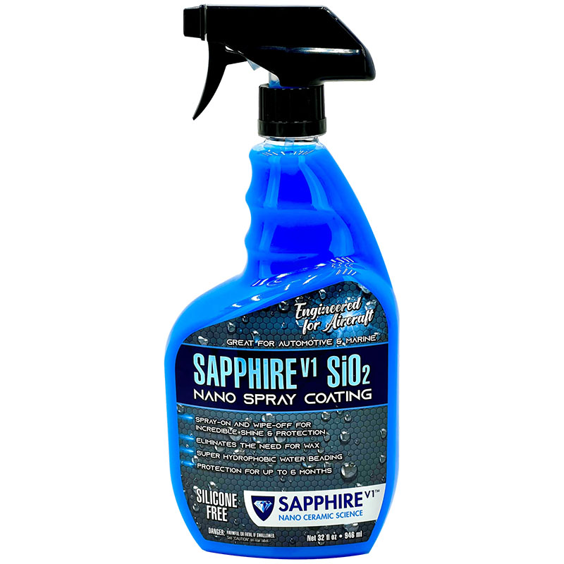 Realclean SiO2 Nano Ceramic Spray Coating 32 Oz Spray Bottle | Aircraft ...