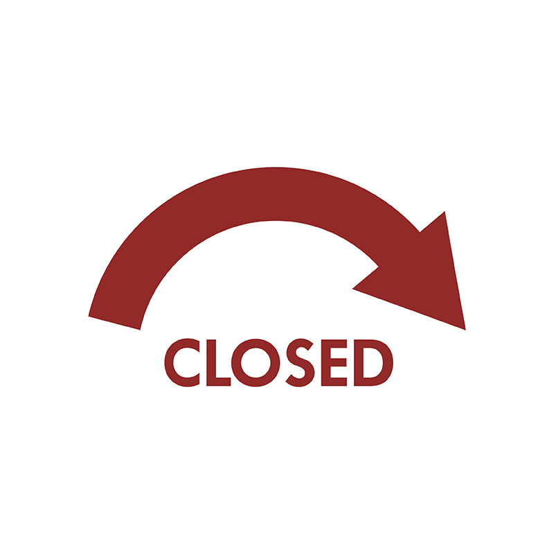 Closed Arrow Decal | Aircraft Spruce