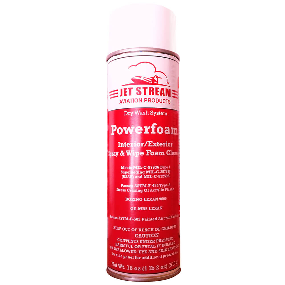 Jet Stream Powerfoam Spray | Aircraft Spruce