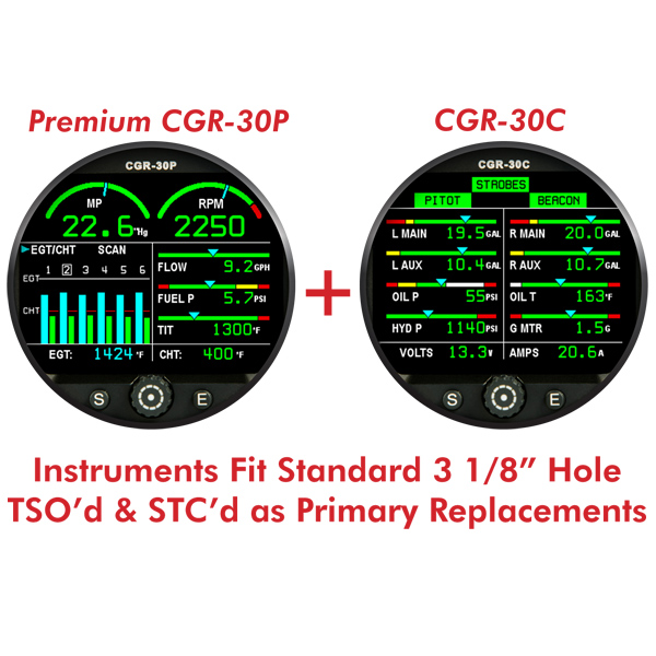 Electronics International CGR-30 Single Engine Combo Package | Aircraft ...