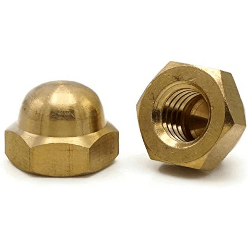 AFT Fasteners Brass Cap Acorn Nuts | Aircraft Spruce