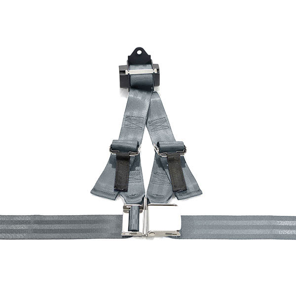 Crew,4-Pt Lift Lever Assembly Adjusters On Harness Gray | Aircraft Spruce