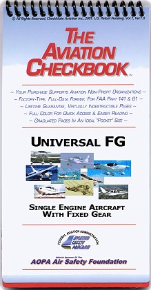 Checkmate Checkbook - Universal | Aircraft Spruce