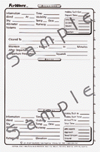 Checkmate Flywrite Cockpit Writing Pad 50 Pack | Aircraft Spruce
