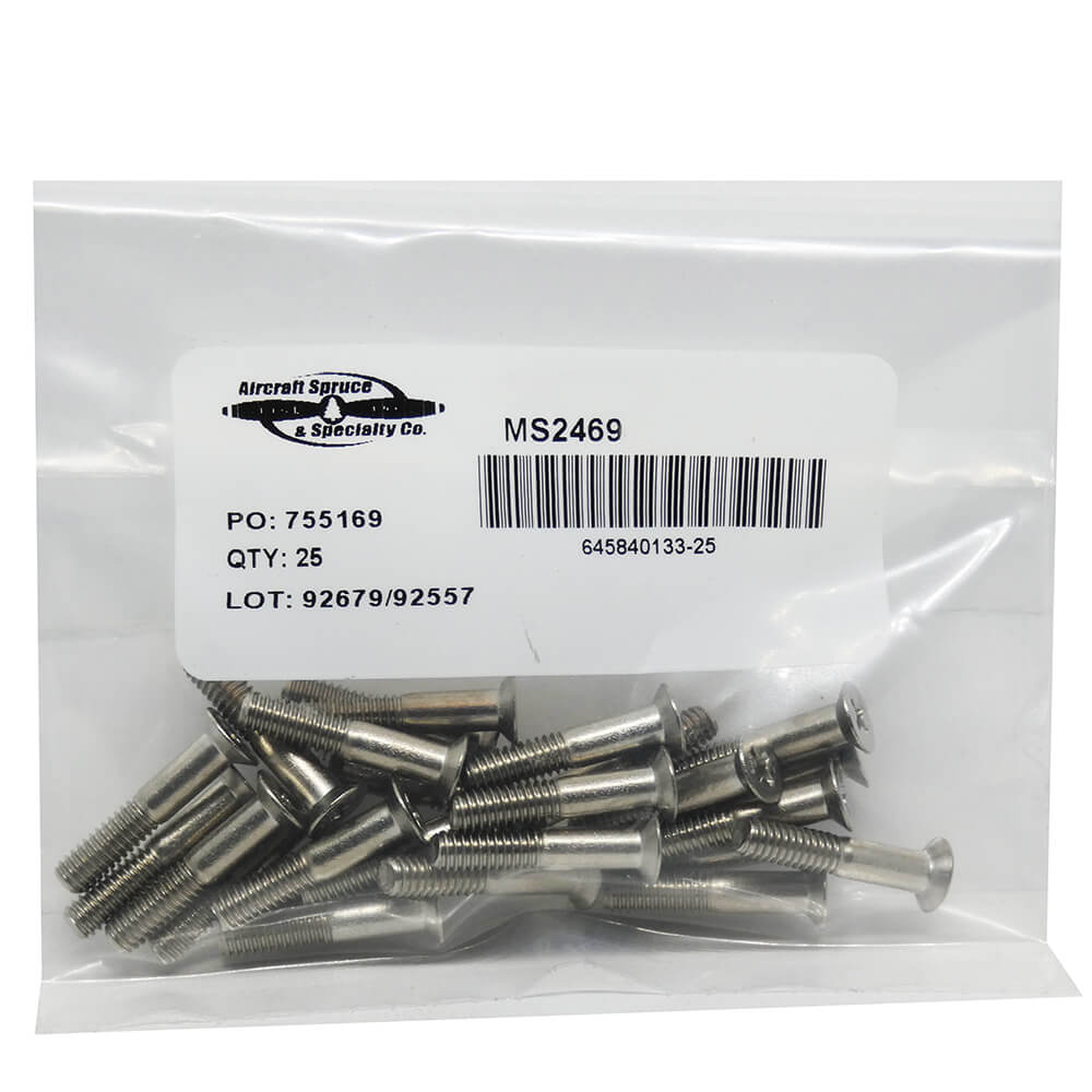 MS24694S10 Screw AN509-8R13 (Pack Of 25) | Aircraft Spruce