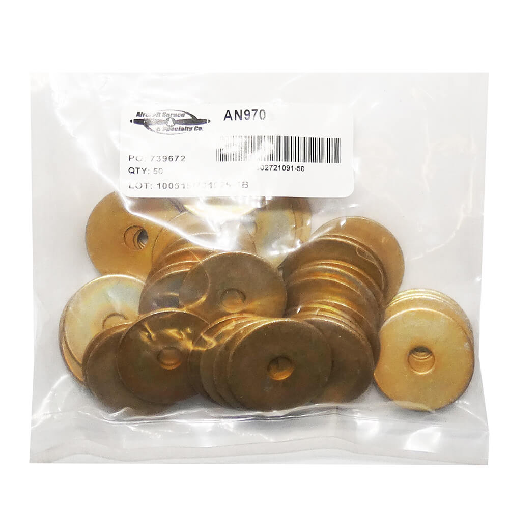 Washer, Flat AN970-4 (Pack Of 50) | Aircraft Spruce
