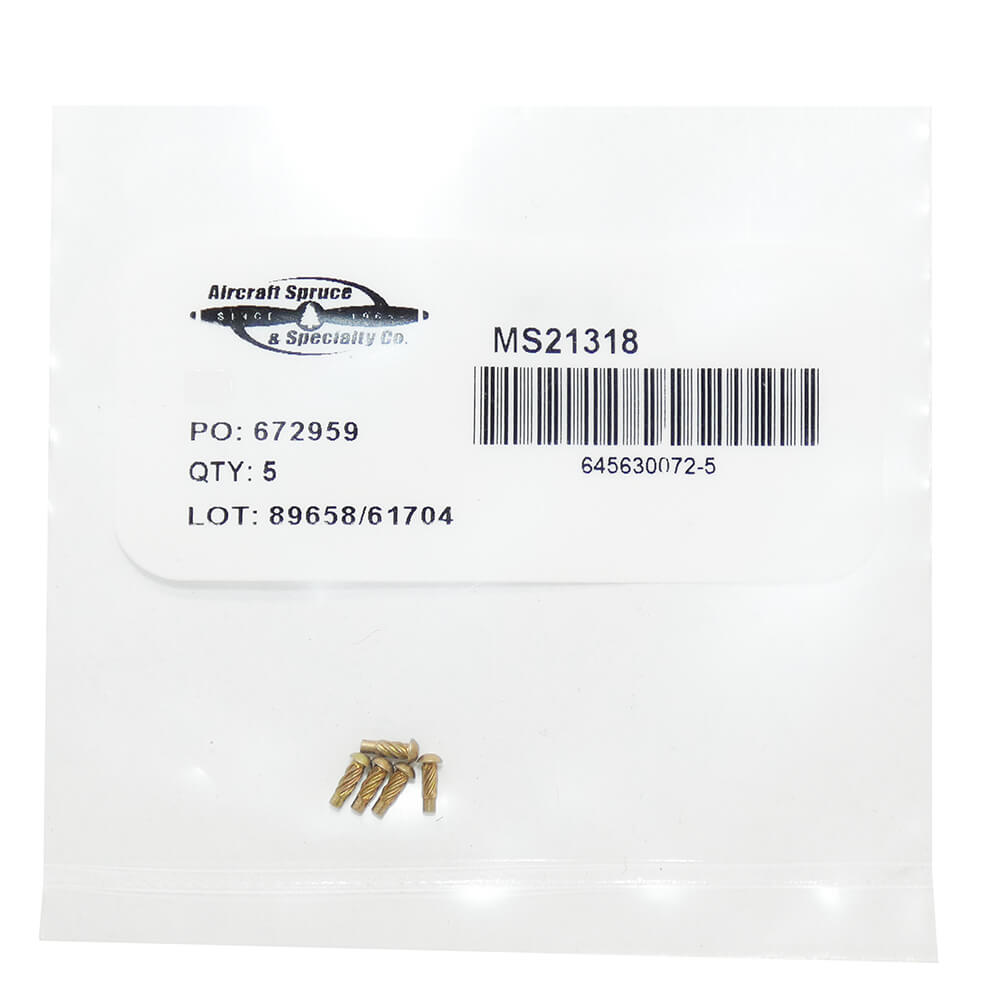 MS21318-2 Screw AN535-00-3 (Pack Of 5) | Aircraft Spruce