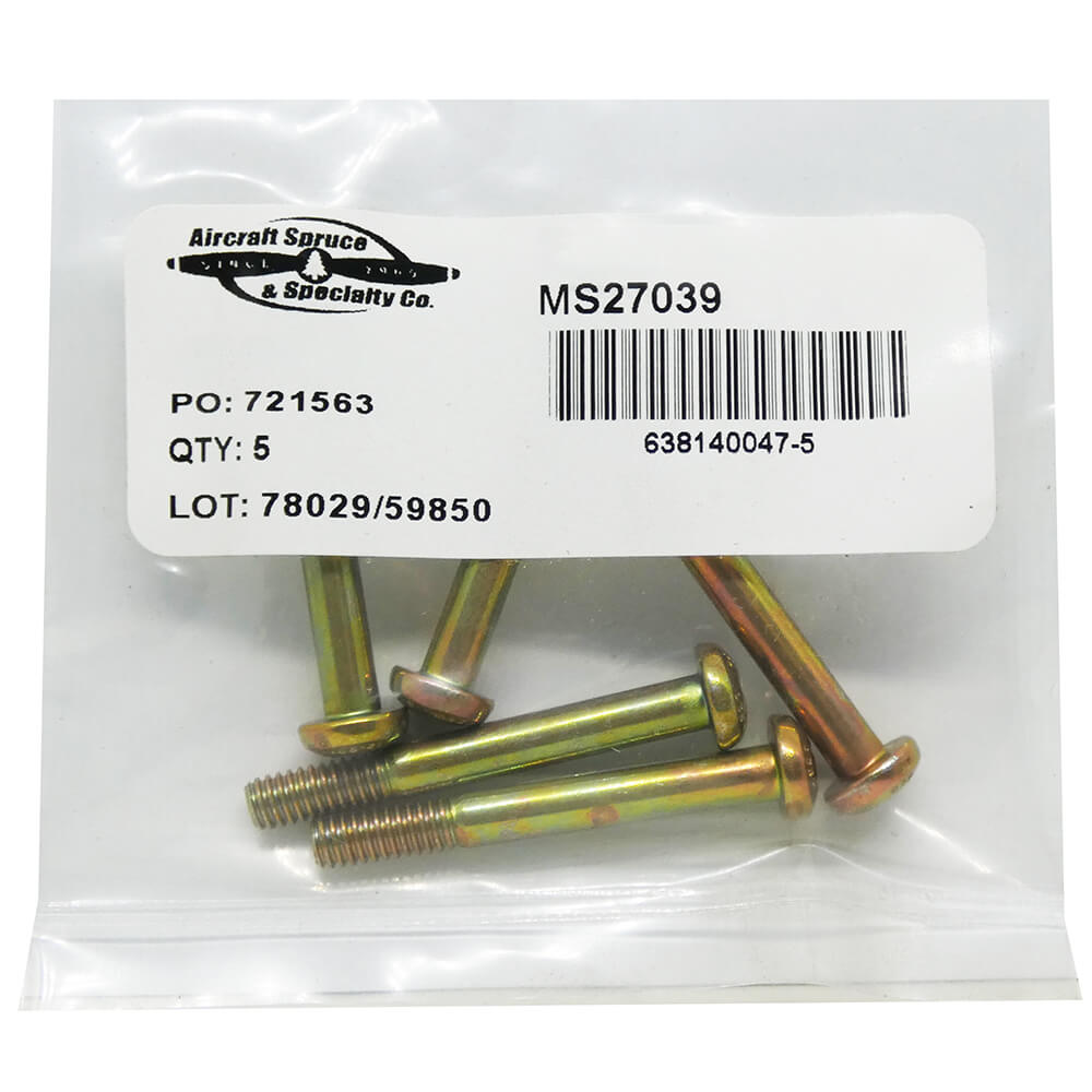 MS27039-1-27 (Pack Of 5) | Aircraft Spruce