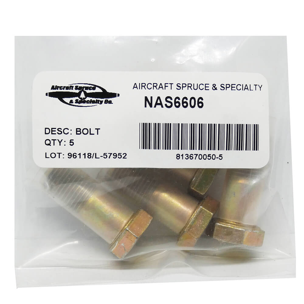 Shear Bolt NAS1306-9 (Pack Of 5) | Aircraft Spruce