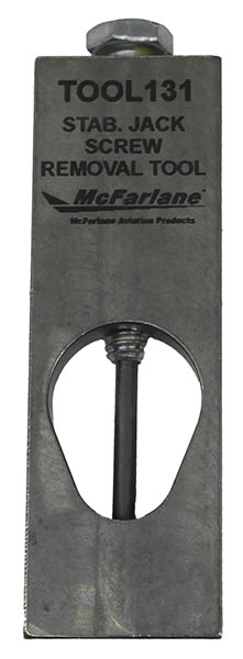 McFarlane Stab Jack Screw Pin Tool - TOOL131 | Aircraft Spruce