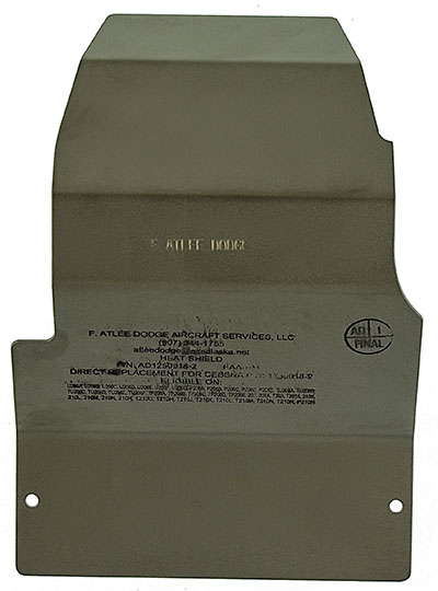F. Atlee Dodge Heat Shield - AD1250918-2 | Aircraft Spruce
