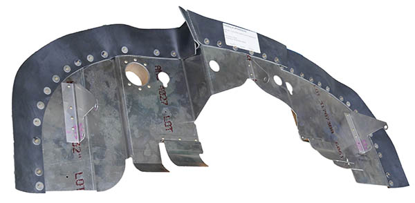 Airforms Inc. Baffle Assembly Powder Coated Black Seal - AF0450502-42 ...