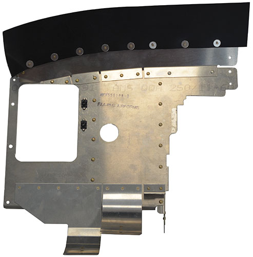 Airforms Inc. R/H Rear Baffle Assembly Bare - AF0555298-3-BRBK ...