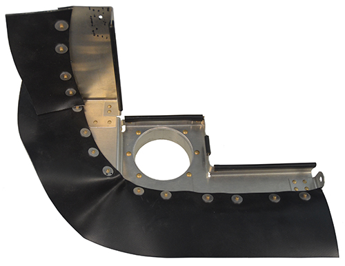 Airforms Inc. Baffle Assembly Powder Coated Black Seal - AF0755052-1 ...