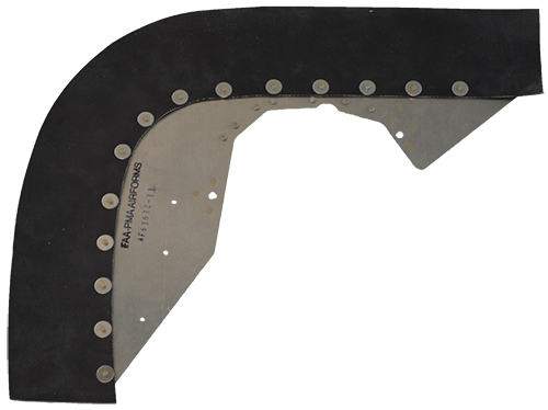 Airforms Inc. Baffle Assembly Right Hand Side Front Bare Black Seal ...