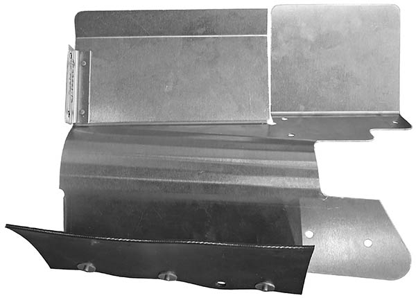 Airforms Inc. Baffle Assembly Right Hand Front Powder Coated - AF99221 ...
