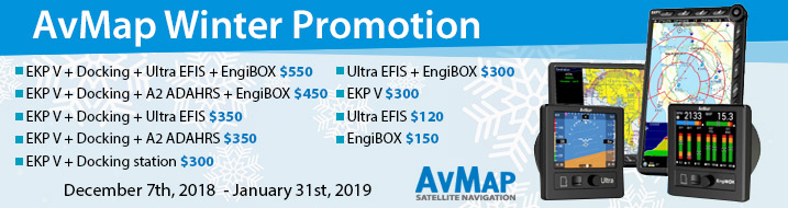 AVMAP EKP V WITH DOCKING STATION AND ULTRA EFIS COMBO | Aircraft Spruce