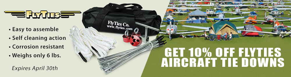 FLYTIES® AIRCRAFT TIE-DOWN KIT | Aircraft Spruce