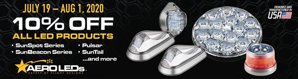 AEROLEDS PULSAR NS STROBE LIGHTS TSO FOR CERTIFIED AIRCRAFT | Aircraft ...